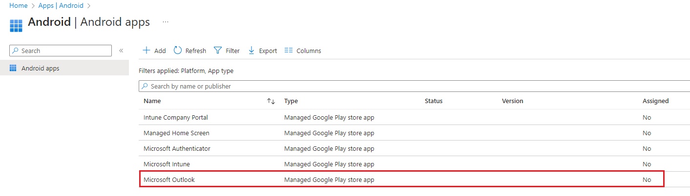 How to add and assign Managed Google Play store apps for Android Enterprise?